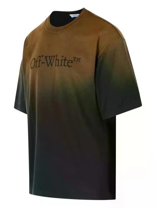 Off-White Gradient-effect Logo-print T-shirt
