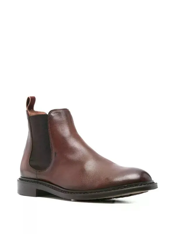 STURLINI FIRENZE Elasticated-panels Leather Boots