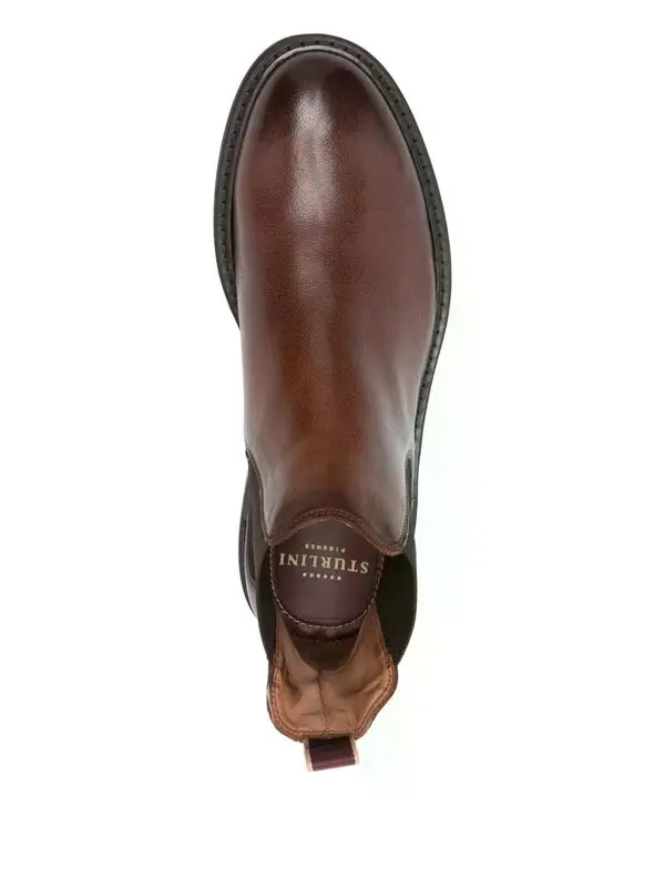 STURLINI FIRENZE Elasticated-panels Leather Boots