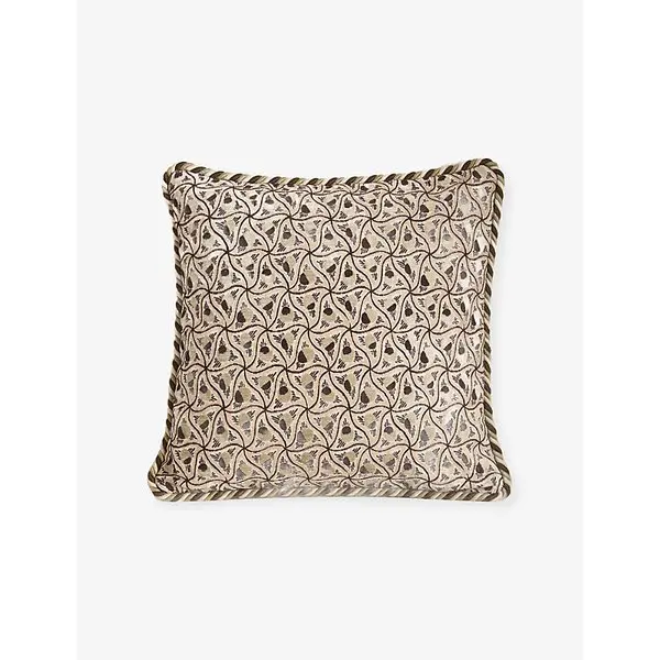 SOHO HOME Murphy Jacquard Cushion - Cream