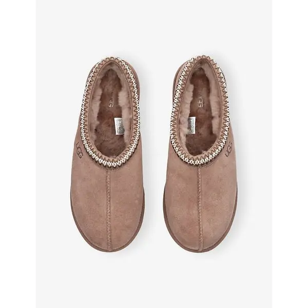 UGG Tasman Ii Suede Slippers - Taupe Comb