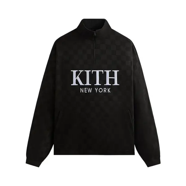 Kith Double Weave Davis Quarter Zip Pullover