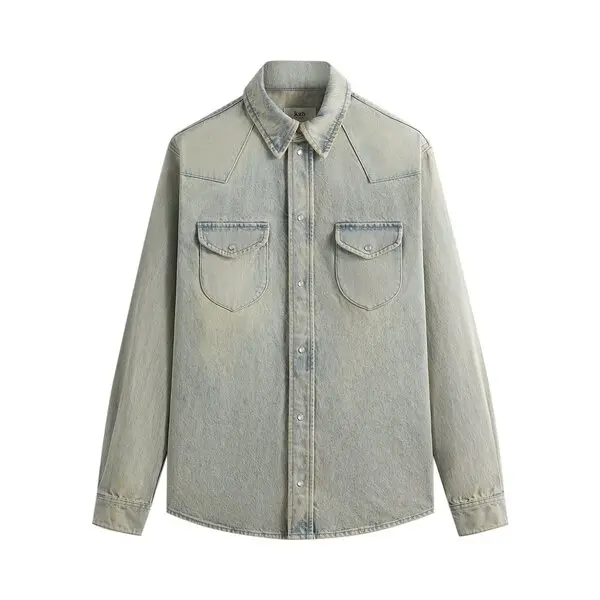 Kith Webster Denim Shirt Keaton Wash