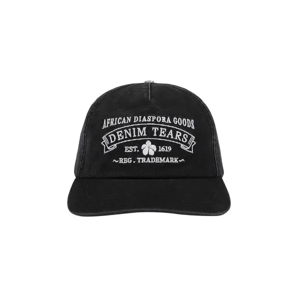 DENIM TEARS Adg Cap - Black