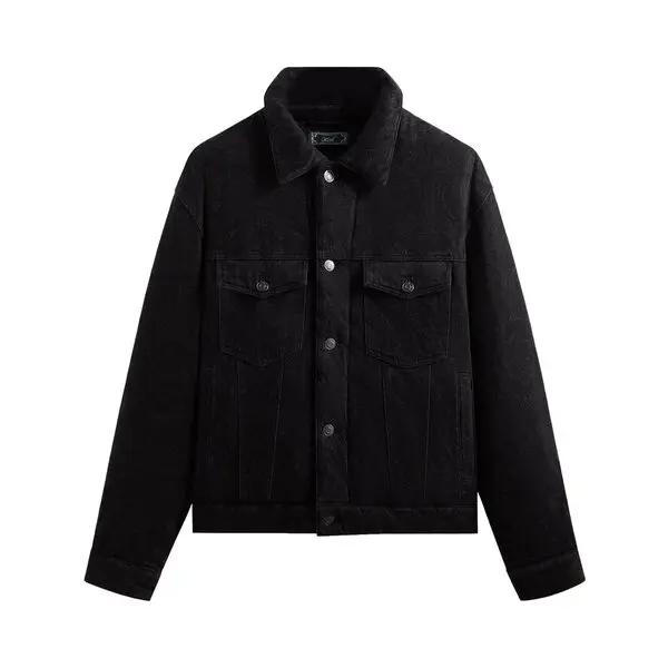 Kith Puffed Jase Denim Jacket - Black