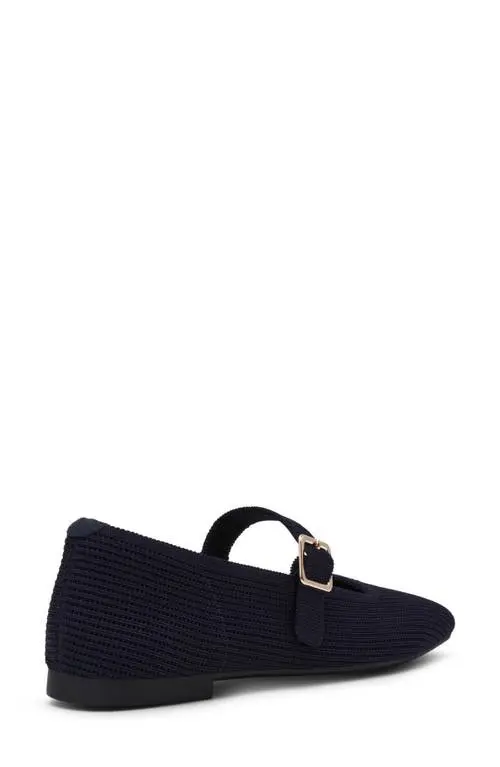 Anne Klein Mabel Mary Jane Flat - Navy