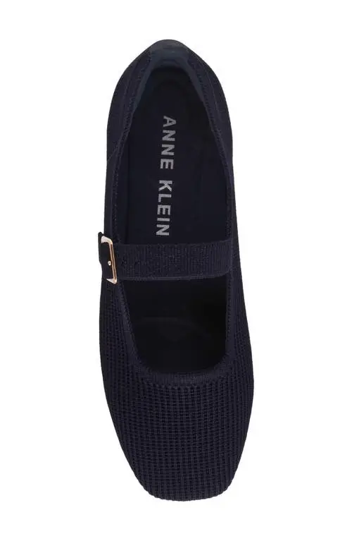 Anne Klein Mabel Mary Jane Flat - Navy