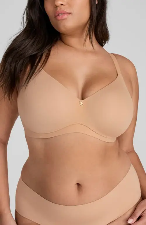 HONEYLOVE Cloudembrace Wireless T-shirt Bra - Sand