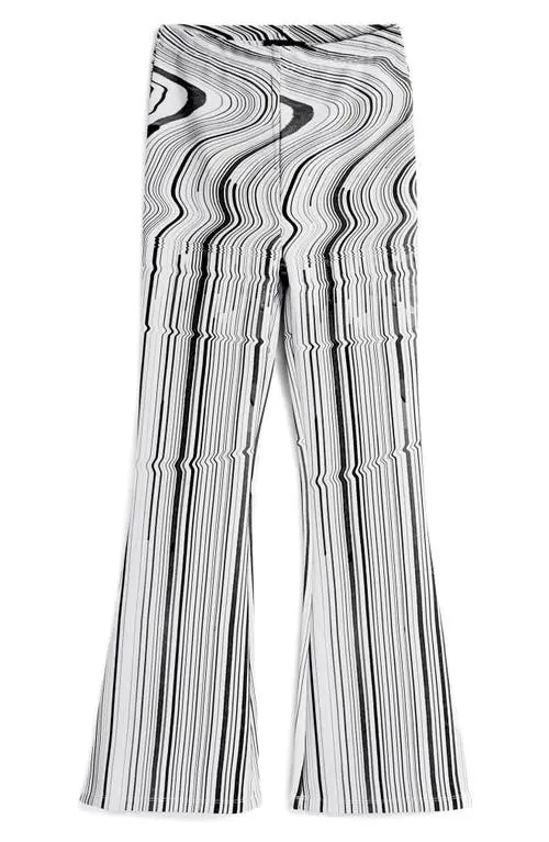 Desigual Distorted Stripe Flare Pants