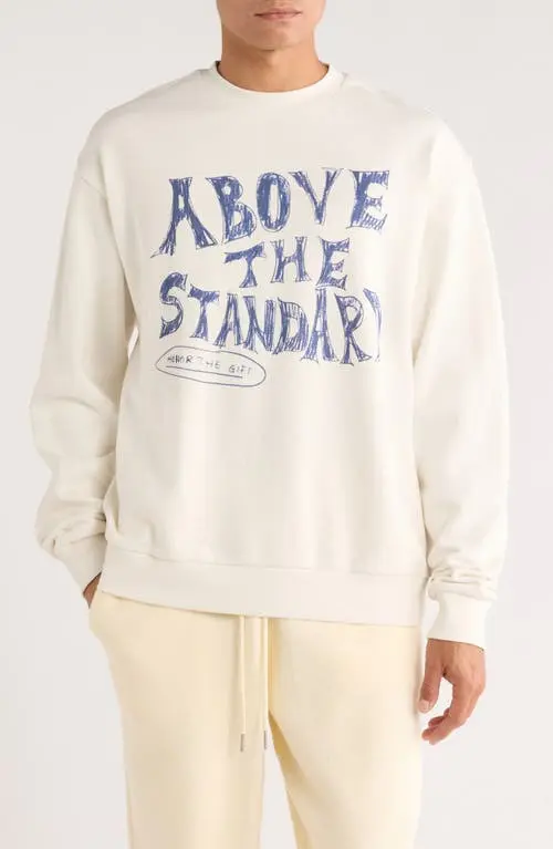 HONOR THE GIFT Above The Standard Graphic Sweatshirt