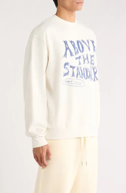 HONOR THE GIFT Above The Standard Graphic Sweatshirt