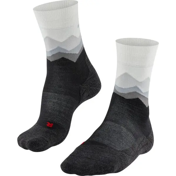 Falke Tk2 Explore Crest Hiking Socks - Black