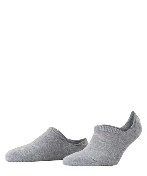 Falke Cool Kick No Show Socks - Light Grey Melange