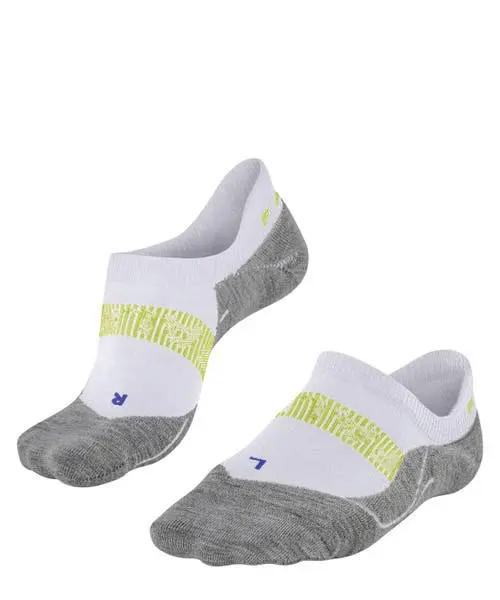 Falke Ru4 Endurance Cool Invisible Running Socks - White