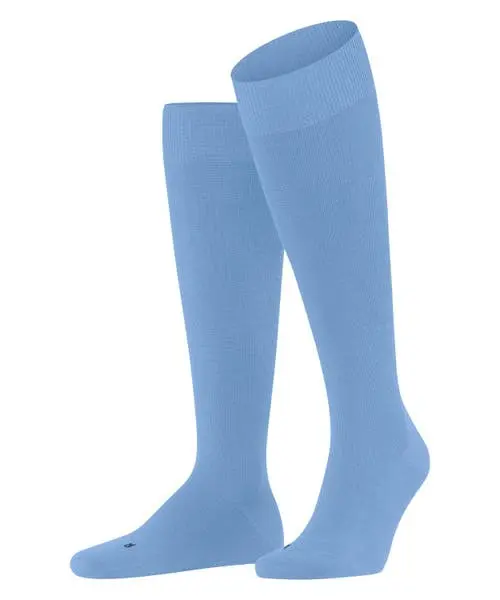 Falke Energizing Wool Compression Knee High Socks - Cornflower Blue