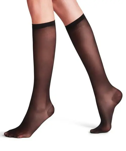 Falke Vitalize 20 Denier Compression Stockings - Black
