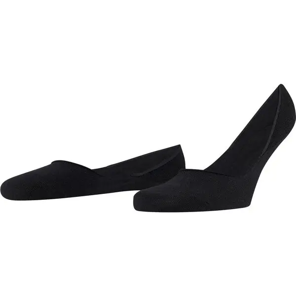 Falke Step Cotton Invisible Socks - Black