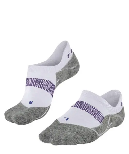 Falke Ru4 Endurance Cool Invisible Running Socks - White