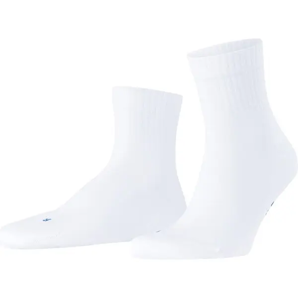 Falke Run Rib Cotton Socks - White