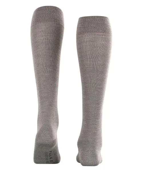 Falke Sensitive Berlin Knee High Socks - Light Grey Melange