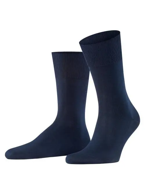 Falke Firenze Elastic Free Dress Socks - Dark Navy