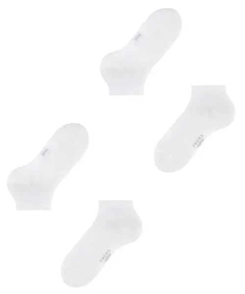 Falke Happy Cotton Sneaker Socks - White