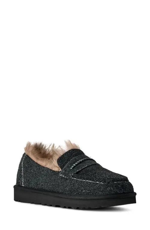 UGG Ellis Wool Loafer - Black