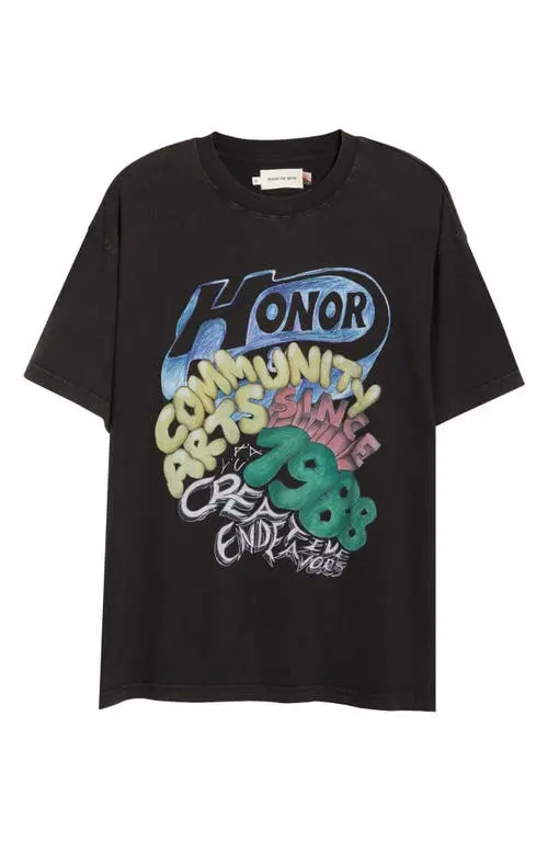 HONOR THE GIFT Comm Arts Creative Graphic T-shirt