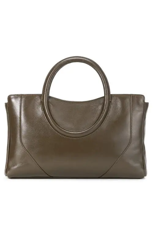 Staud Mini Maude Leather Satchel - Truffle