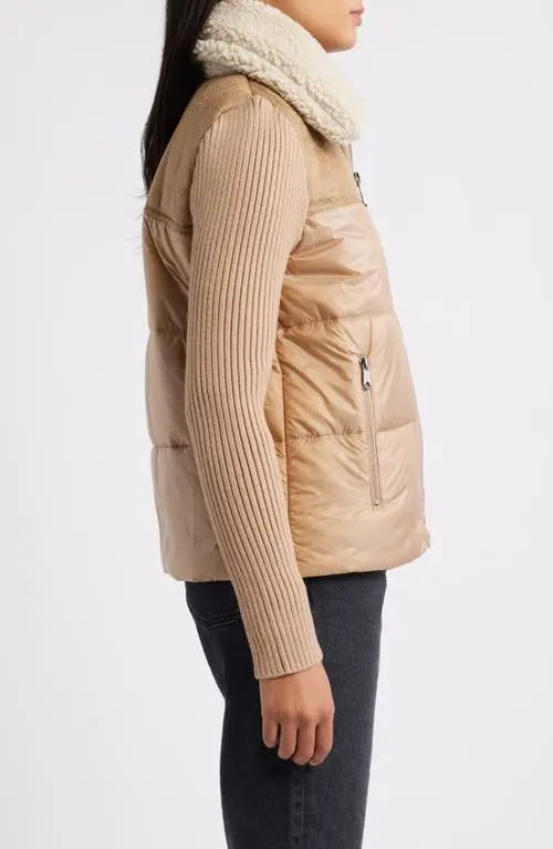 Bernardo Breck Ecoplume™ Puffer Knit Jacket