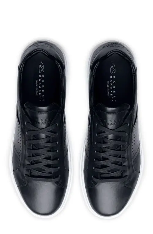Robert Barakett Dion Leather Sneaker - Black