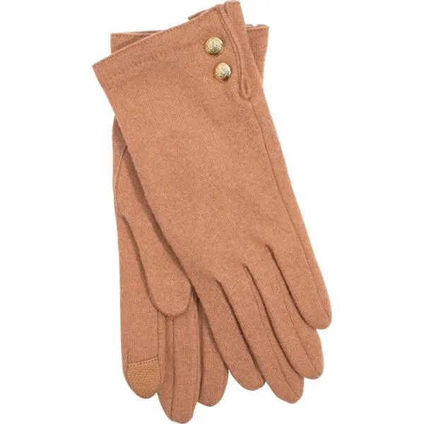 Ralph Lauren Cashmere Blend Touch Gloves - Classic Camel