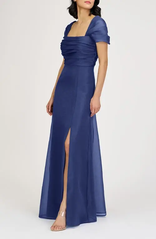 Js Collections Jane Ruched Bodice A-line Gown