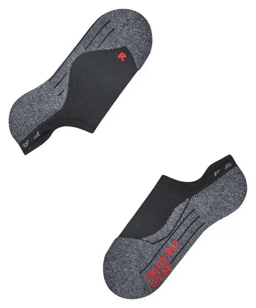 Falke Ru3 Comfort Invisible Running Socks - Black-mix