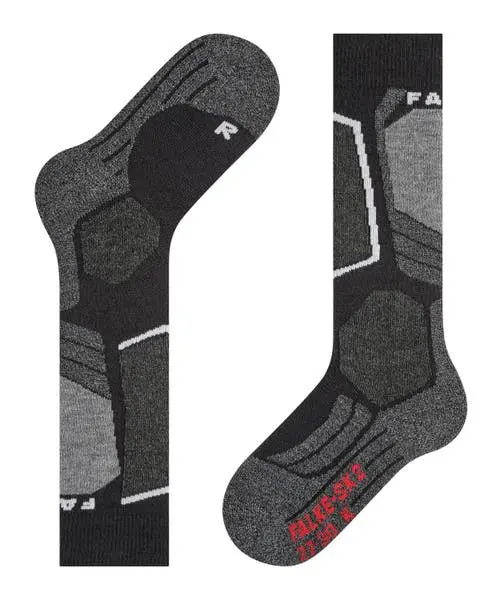 Falke Sk2 Intermediate Ski Socks - Black-mix