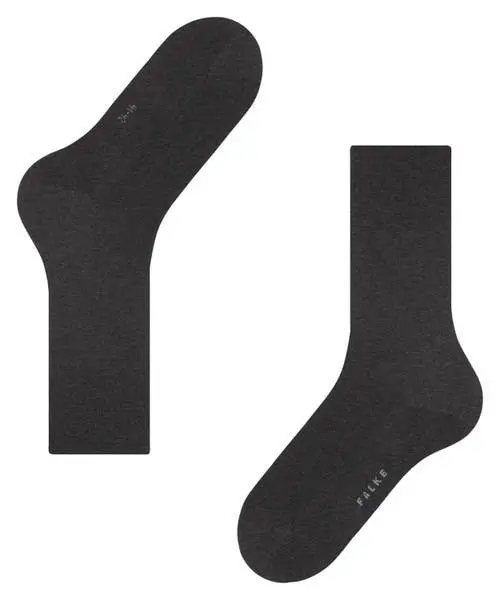 Falke Clima Wool Socks - Anthracite Melange