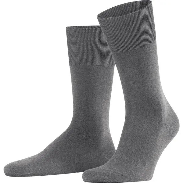 Falke Clima Wool Socks - Light Grey Melange