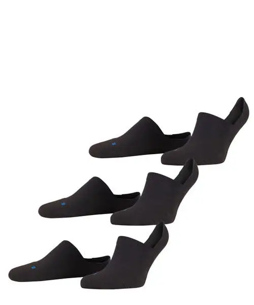 Falke Cool Kick 3-pack Invisible Socks - Black