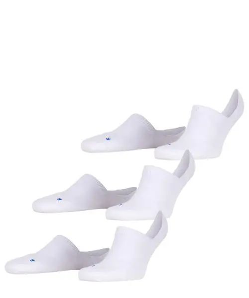 Falke Cool Kick 3-pack Invisible Socks - White