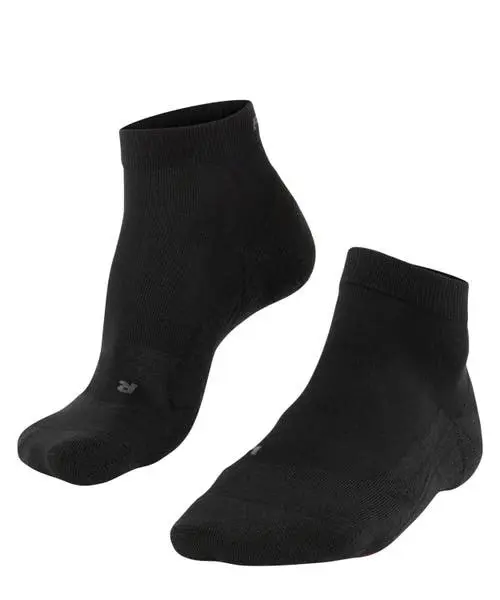 Falke Go2 High Ankle Golf Socks - Black