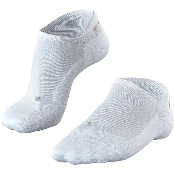 Falke Go2 Invisible Golf Socks - White