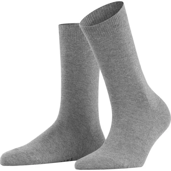 Falke Family Cotton Crew Socks - Greymix