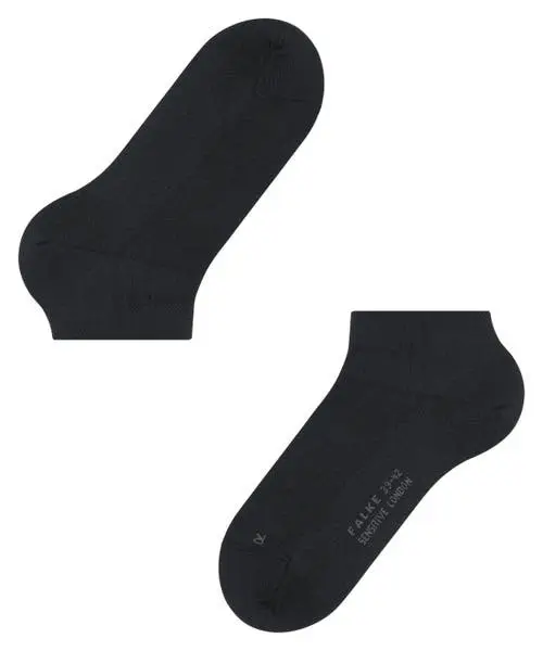 Falke Sensitive London Ankle Socks - Black