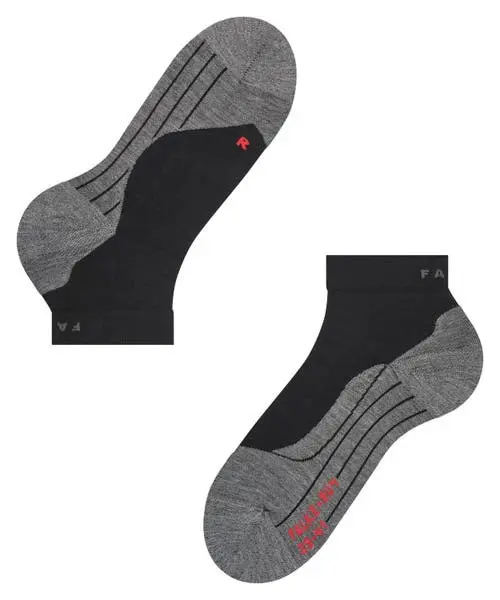 Falke Ru4 Endurance Short Running Socks - Black-mix