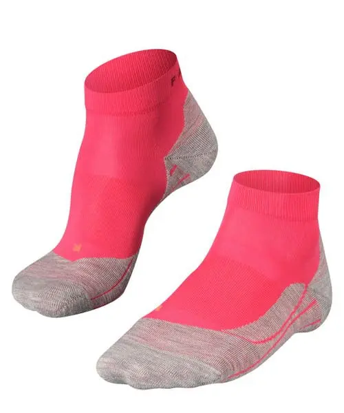 Falke Ru4 Endurance Short Running Socks - Rose