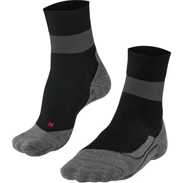 Falke Compression Stabilizing Running Socks - Black-mix
