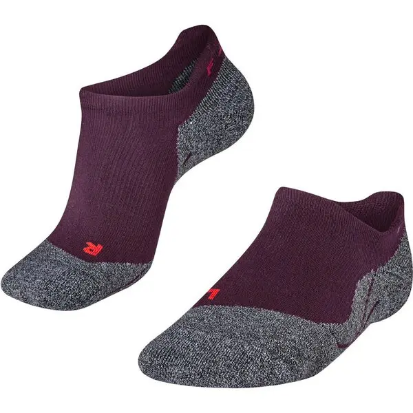 Falke Ru3 Comfort Invisible Running Socks - Grape Wine