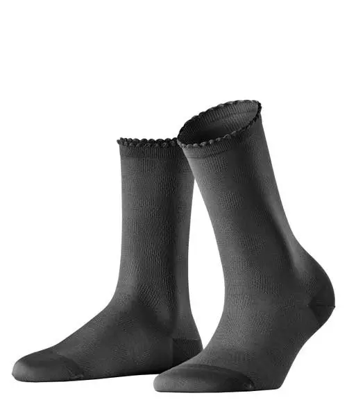 Falke Bold Dot Sustainable Cotton Socks - Black
