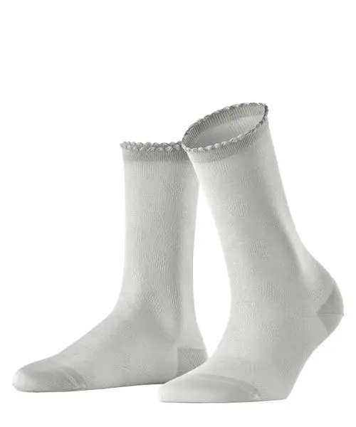 Falke Bold Dot Sustainable Cotton Socks - Silver