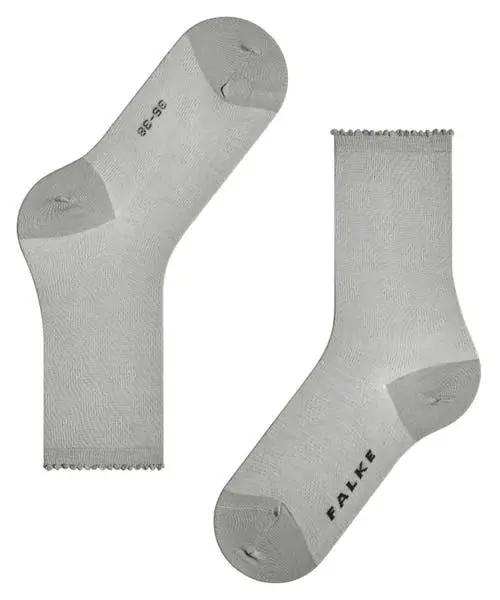 Falke Bold Dot Sustainable Cotton Socks - Silver